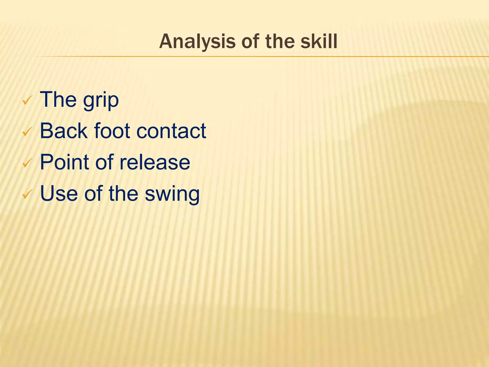 Biomechanics of cricket | PPTX