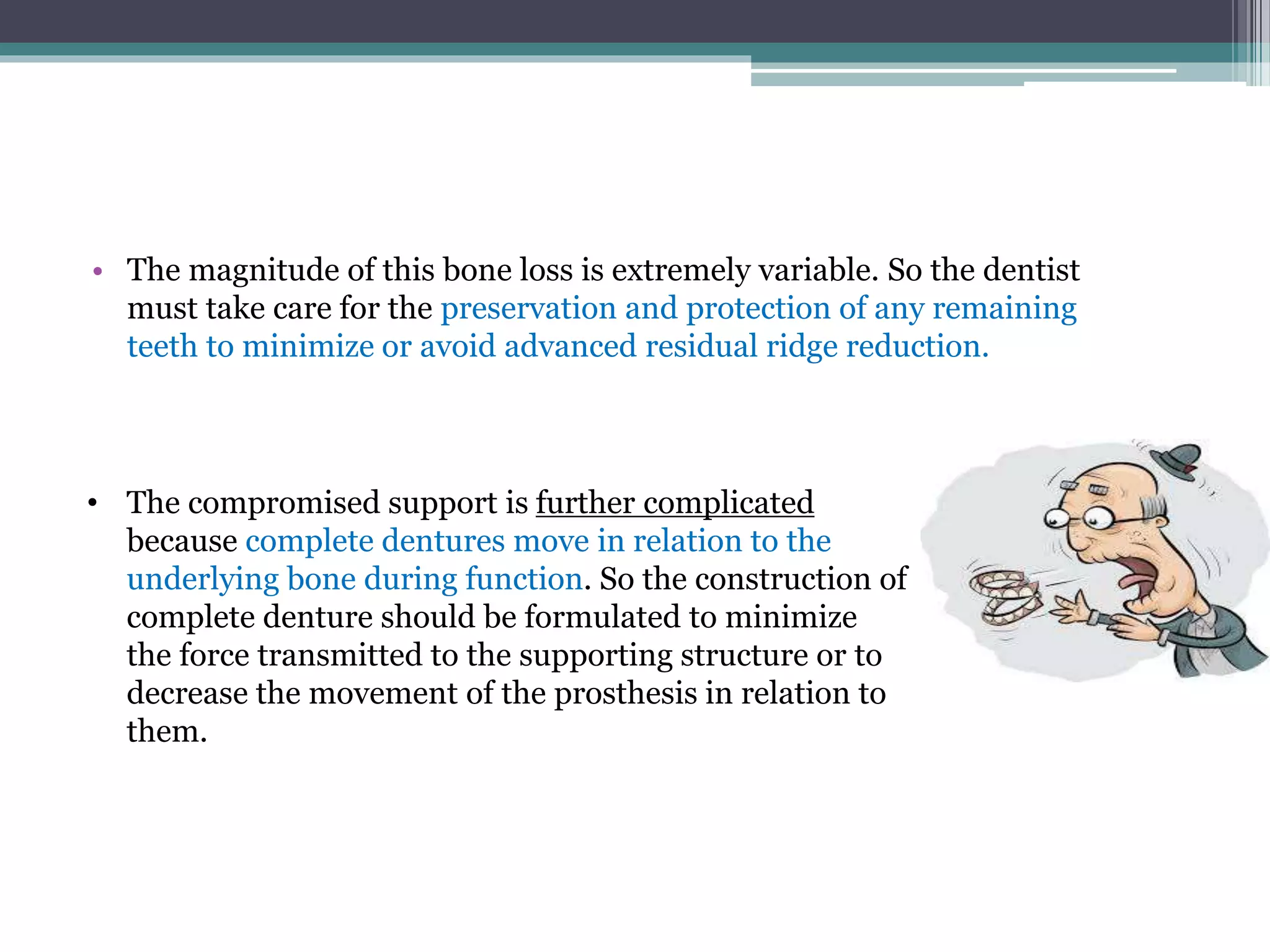 Biomechanics of edentulous state | PPTX
