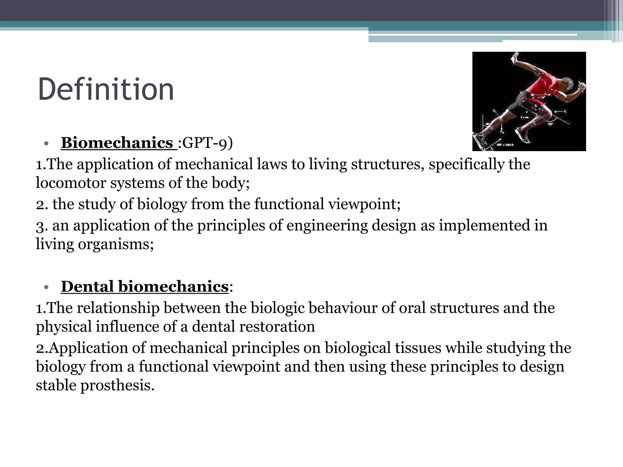 Biomechanics of edentulous state | PPTX