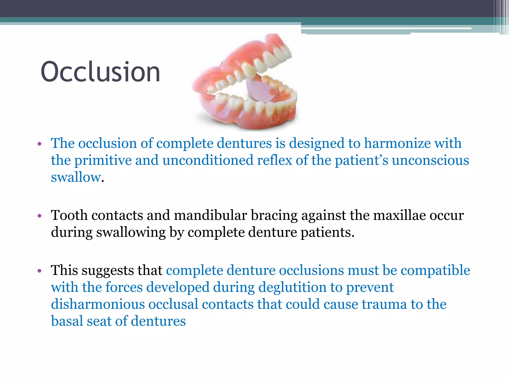 Biomechanics of edentulous state | PPTX