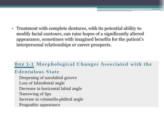 Biomechanics of edentulous state | PPTX