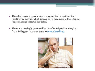 Biomechanics of edentulous state | PPTX
