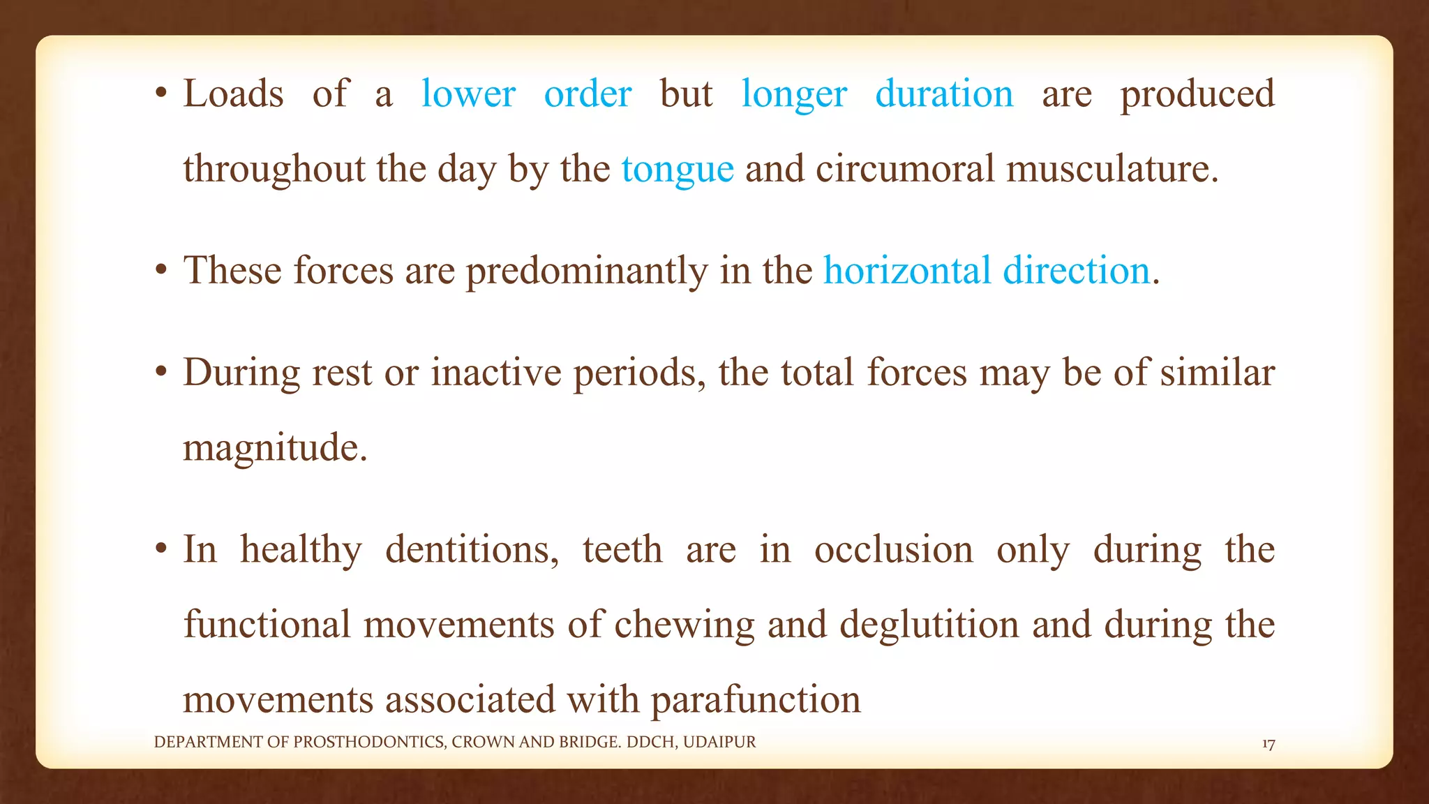 Biomechanics of edentulous state new | PPTX