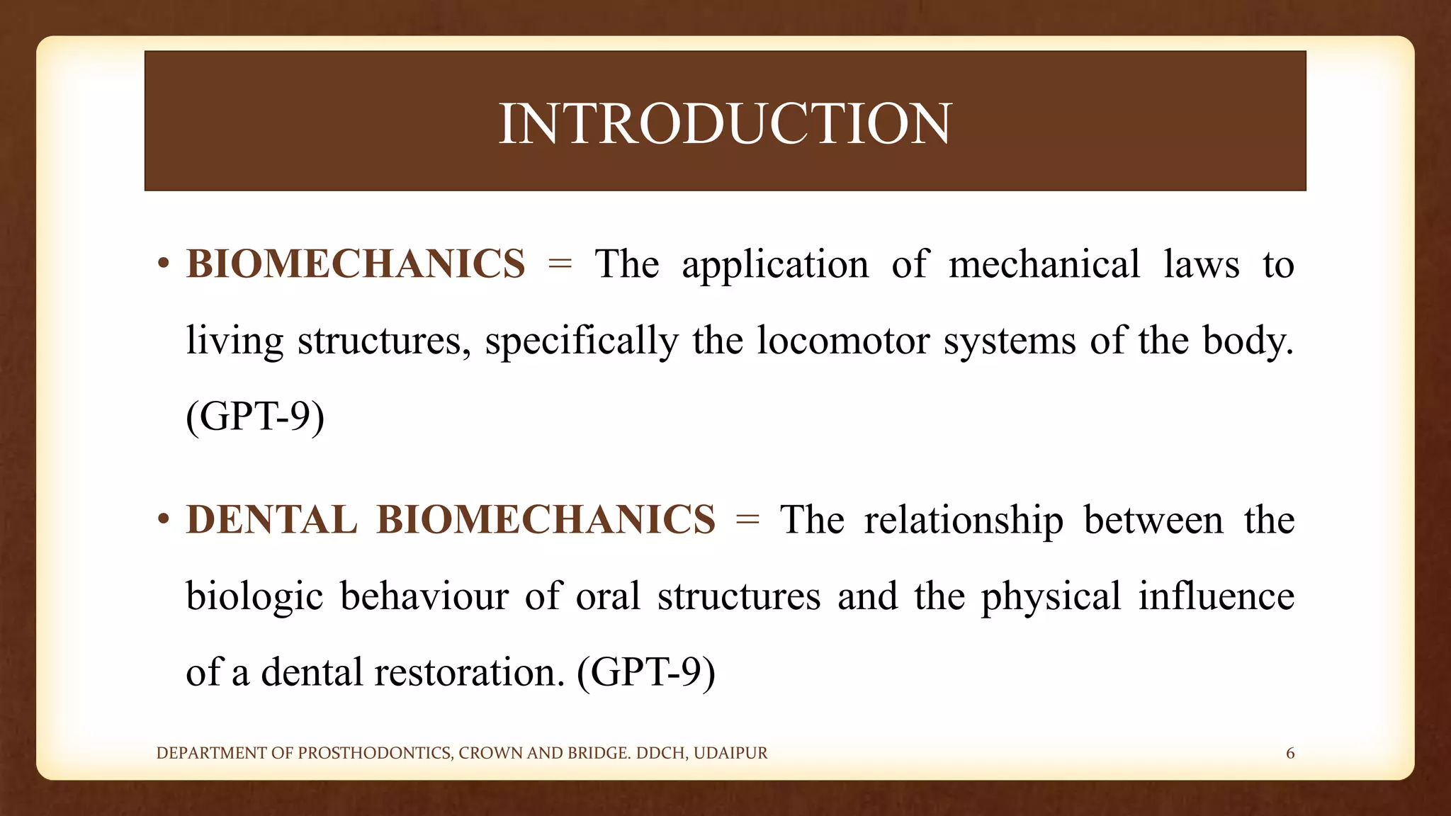 Biomechanics of edentulous state new | PPTX