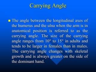 BIOMECHANICS OF ELBOW COMPLEX 1.pptx | Death, Injury, or Military ...