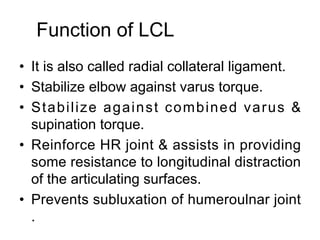 Biomechanics of elbow joint | PDF