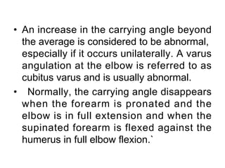 Biomechanics of elbow joint | PDF