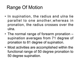 Biomechanics of elbow joint | PPT