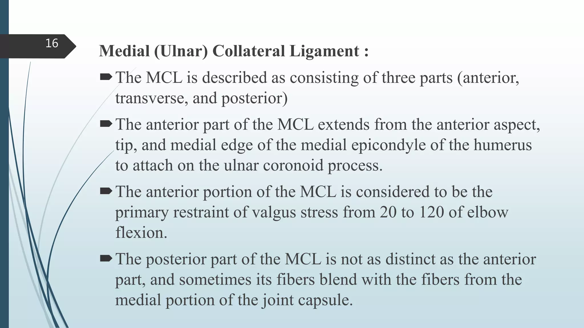 Biomechanics of elbow joint | PPTX