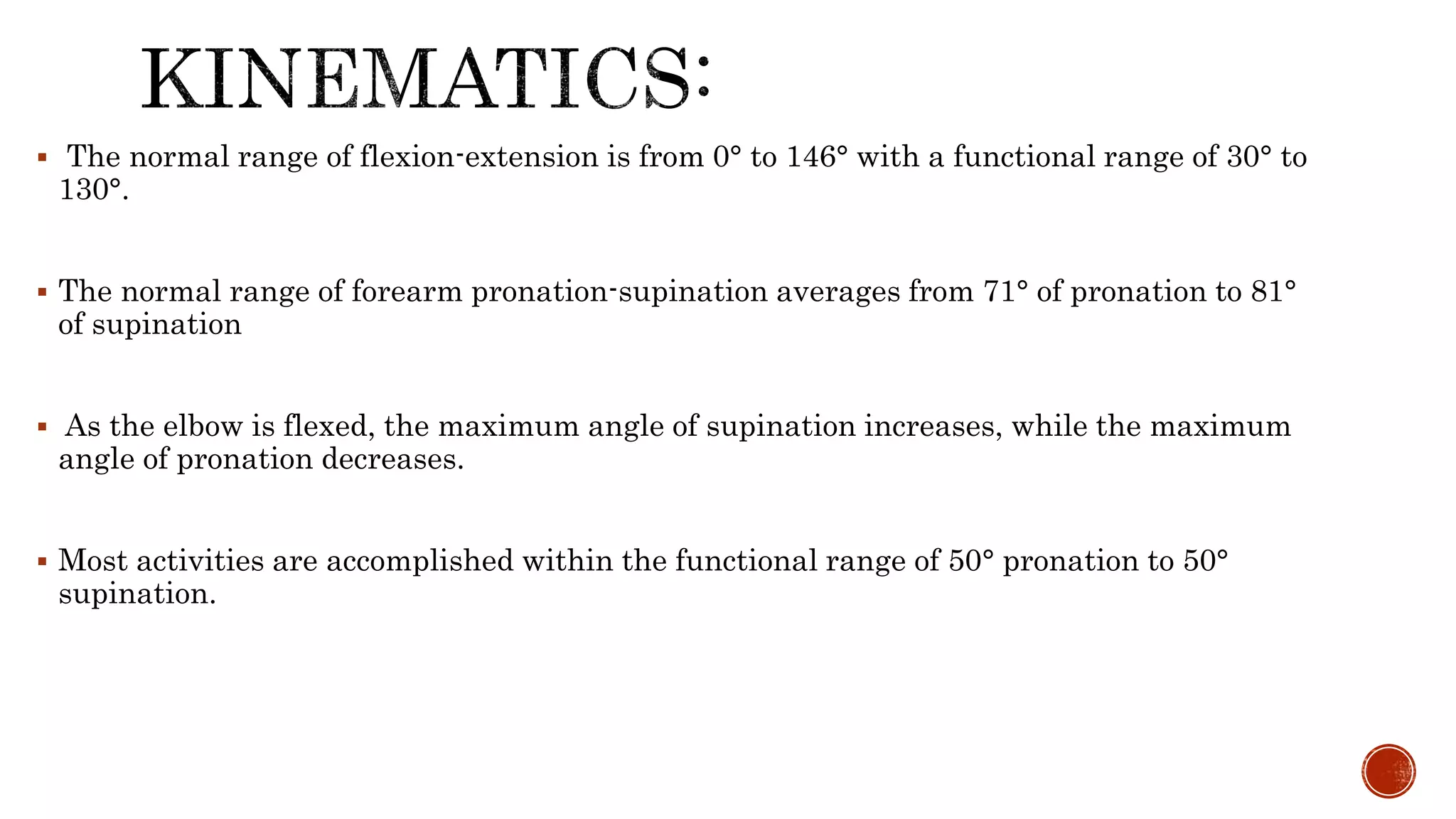 Biomechanics of elbow joint . | PPTX