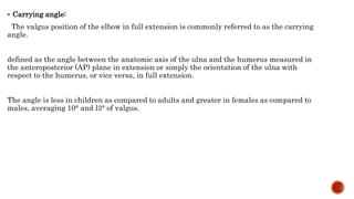 Biomechanics of elbow joint . | PPTX