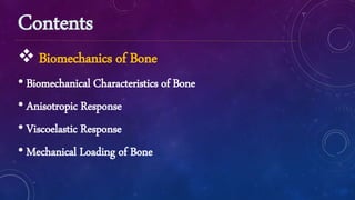 Biomechanics of fracture and fracture healing | PPTX