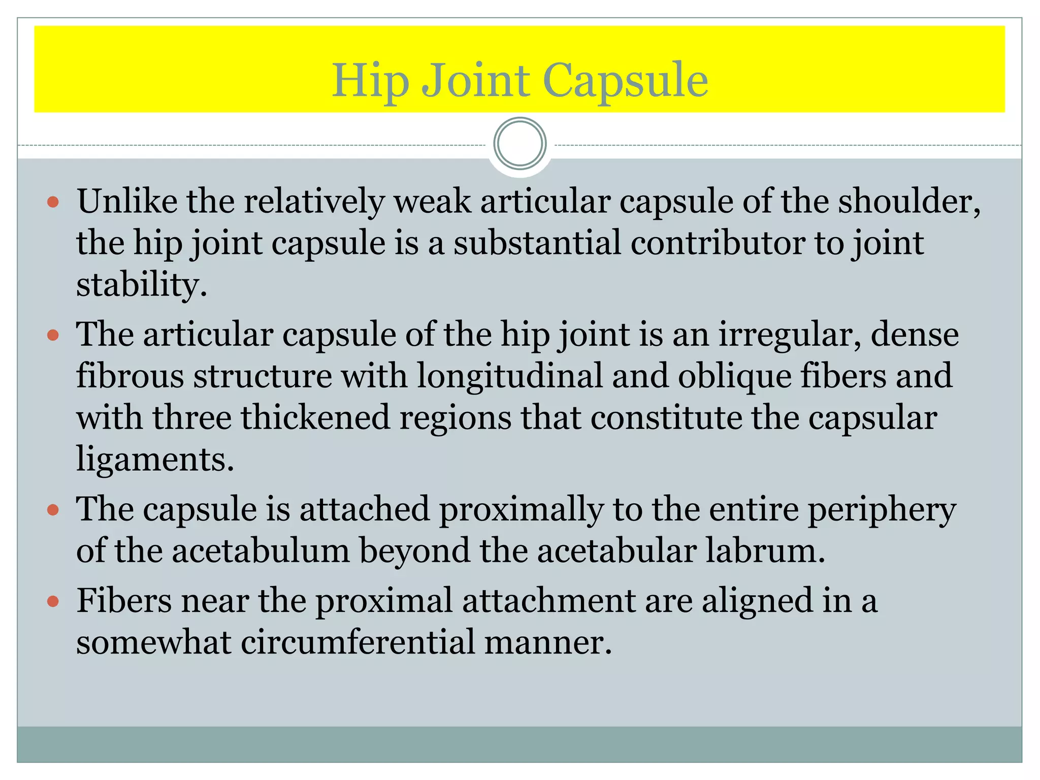 Biomechanics of hip complex 1 | PPTX