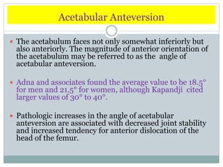Biomechanics of hip complex 1 | PPTX