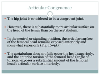 Biomechanics of hip complex 1 | PPTX