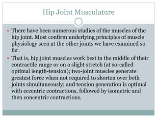 Biomechanics of hip complex 2 | PPTX
