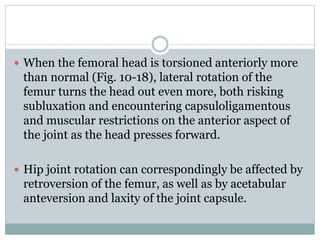 Biomechanics of hip complex 2 | PPTX