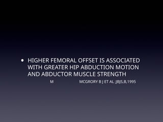 BIOMECHANICS OF HIP & TOTAL HIP ARTHROPLASTY dr samir gupta.ppt