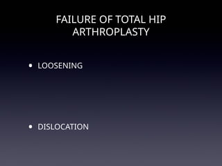 BIOMECHANICS OF HIP & TOTAL HIP ARTHROPLASTY dr samir gupta.ppt