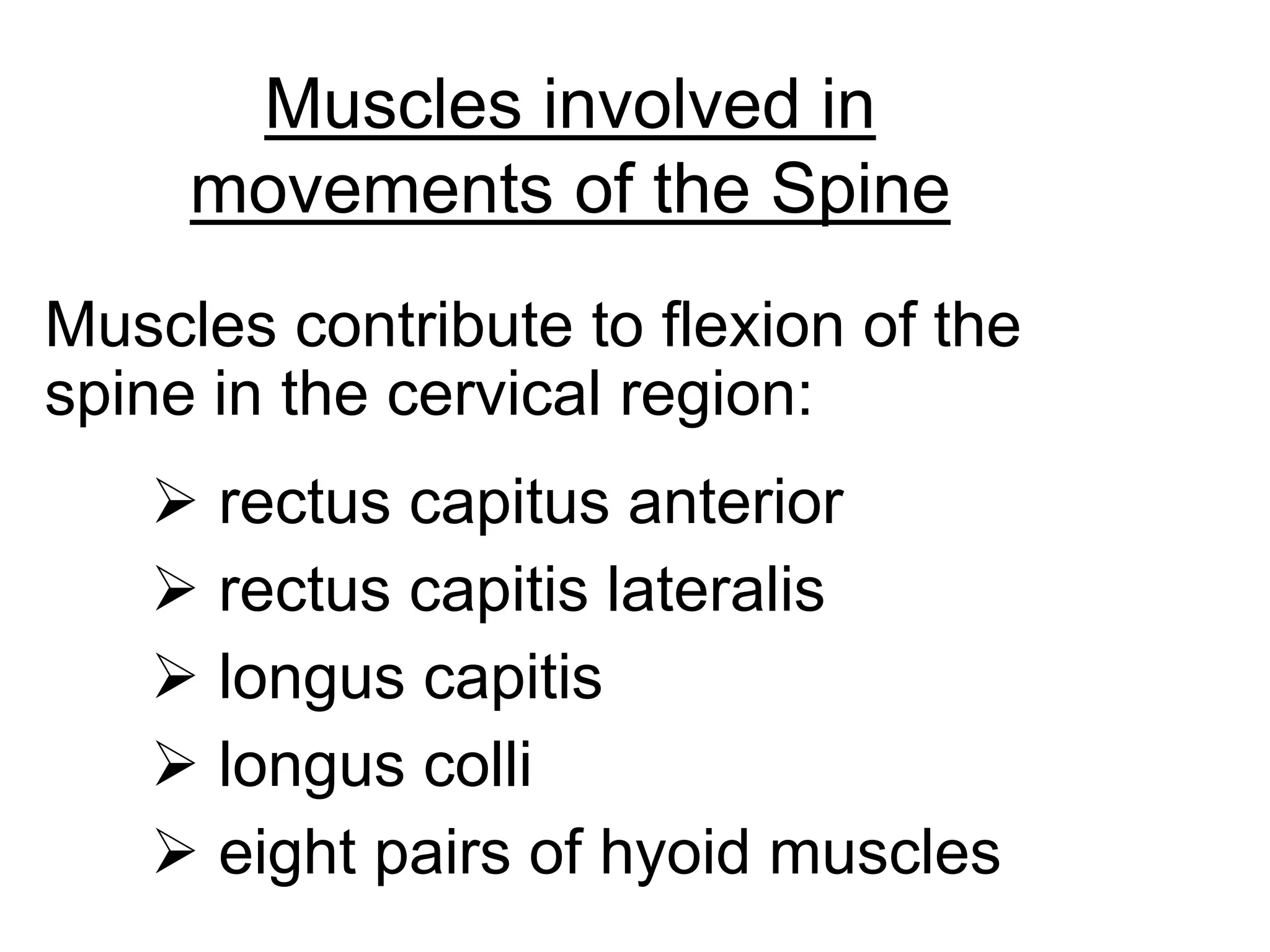 Biomechanics of human spine. | PPTX
