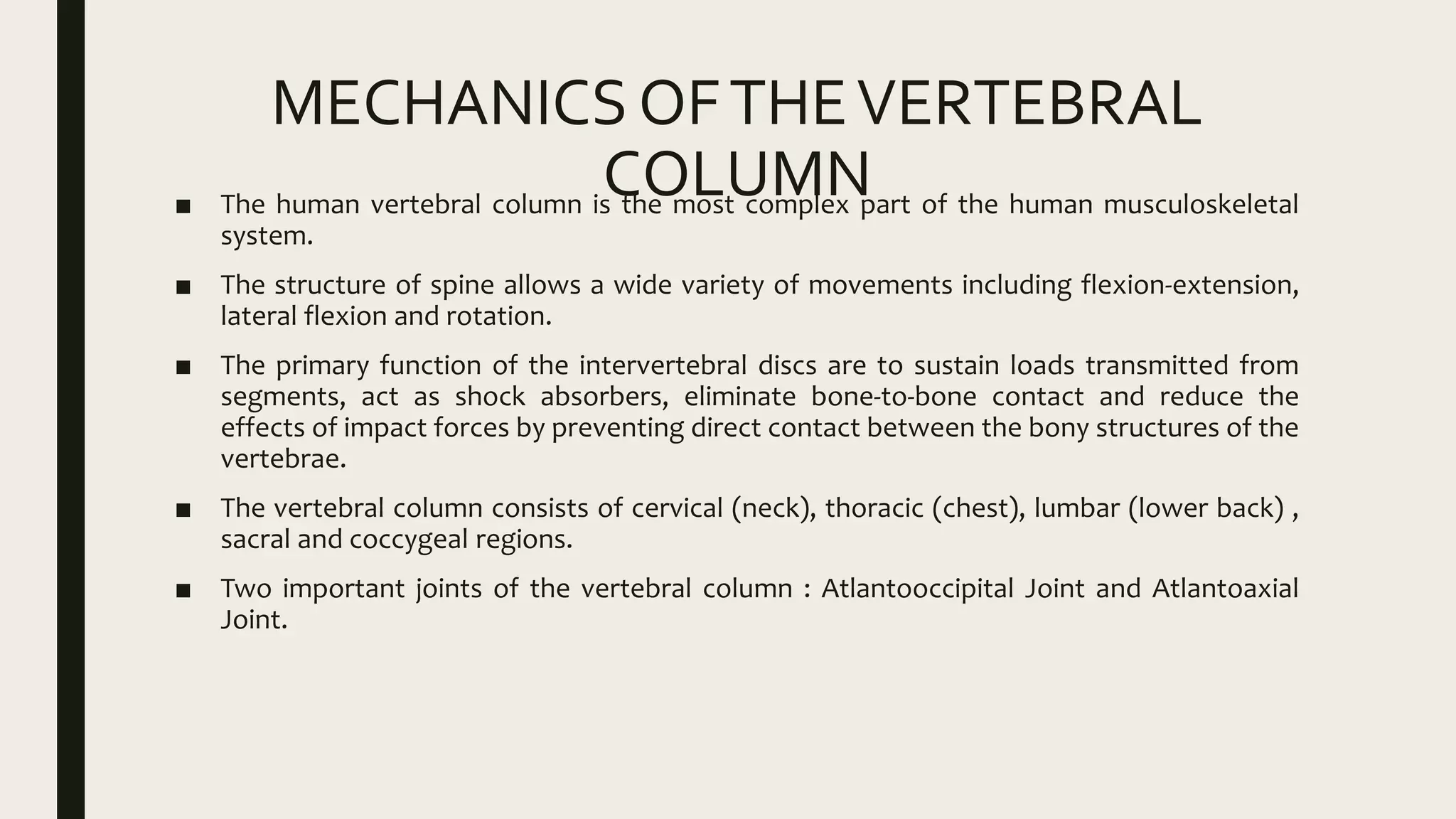 Biomechanics of joints | PPTX
