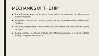 Biomechanics of joints | PPTX