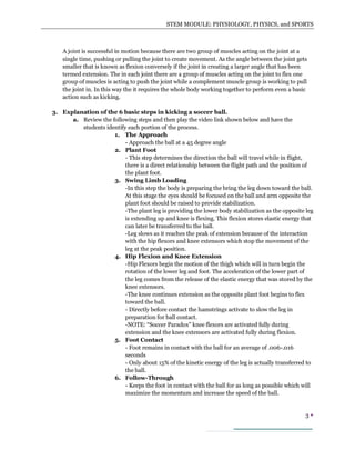 A STEM Module for Bioengineering Topics Muscle and Movement: Part I ...