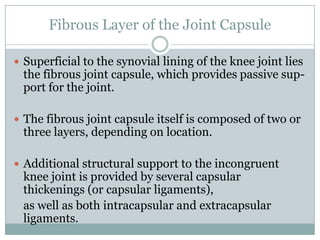 Biomechanics of knee complex 3 | PPTX