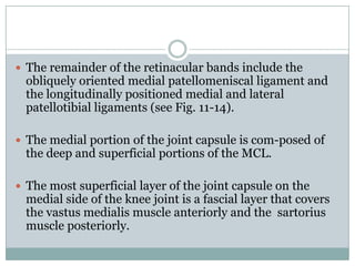 Biomechanics of knee complex 3 | PPTX