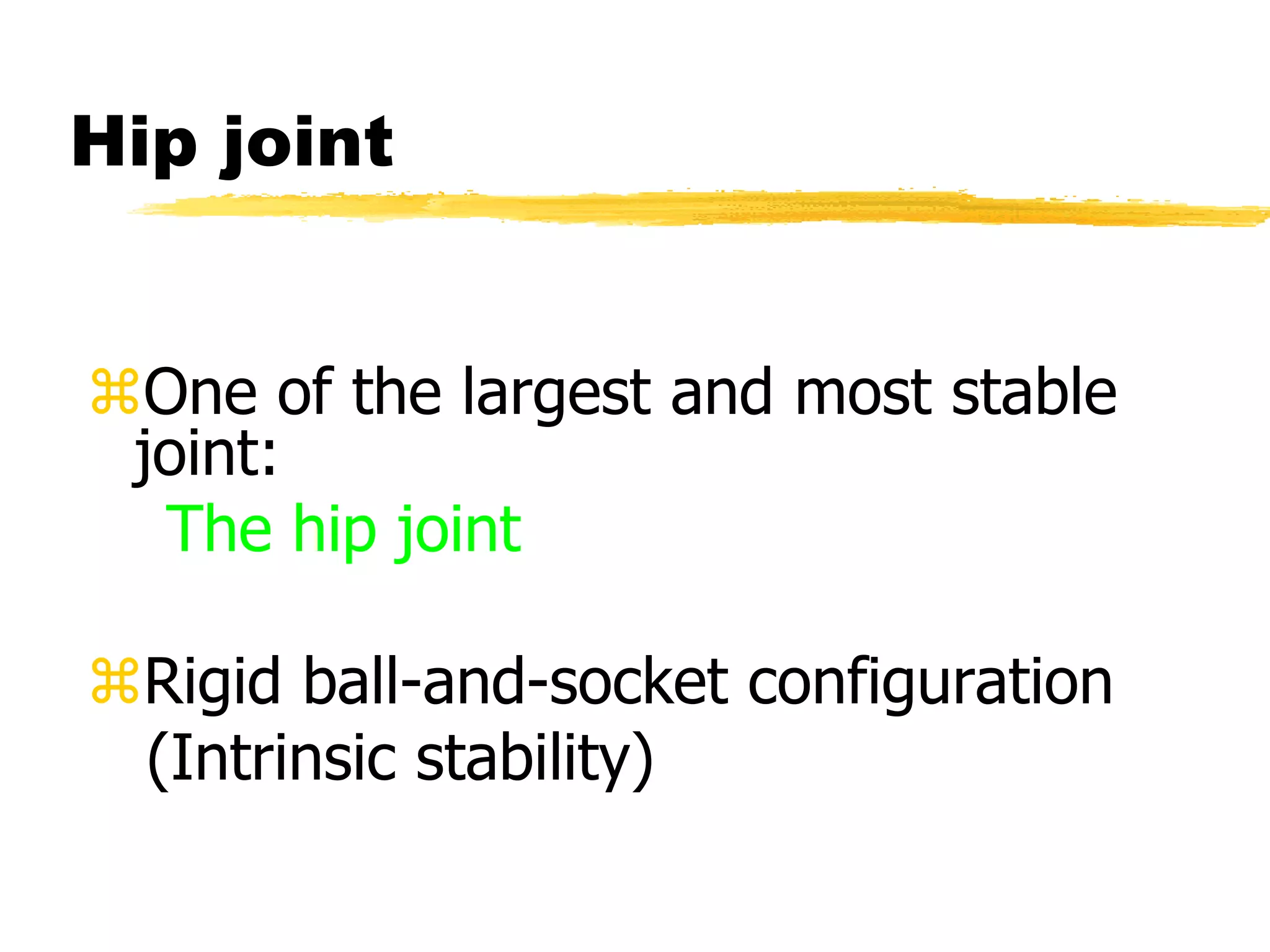 Biomechanics of lower Limb | PPT