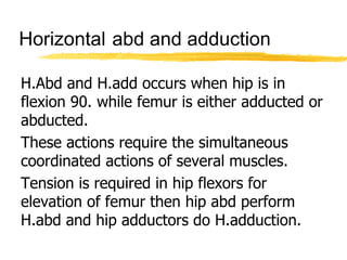 Biomechanics of lower Limb | PPT