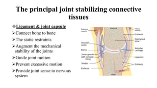 BIOMECHANICS OF LIGAMENT AND TENDONS.pptx