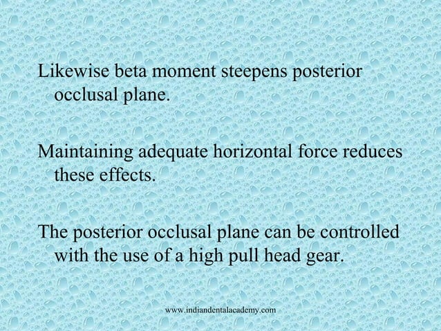 Biomechanics of loop mechanics in enmasse space closure | PPT | Dental ...