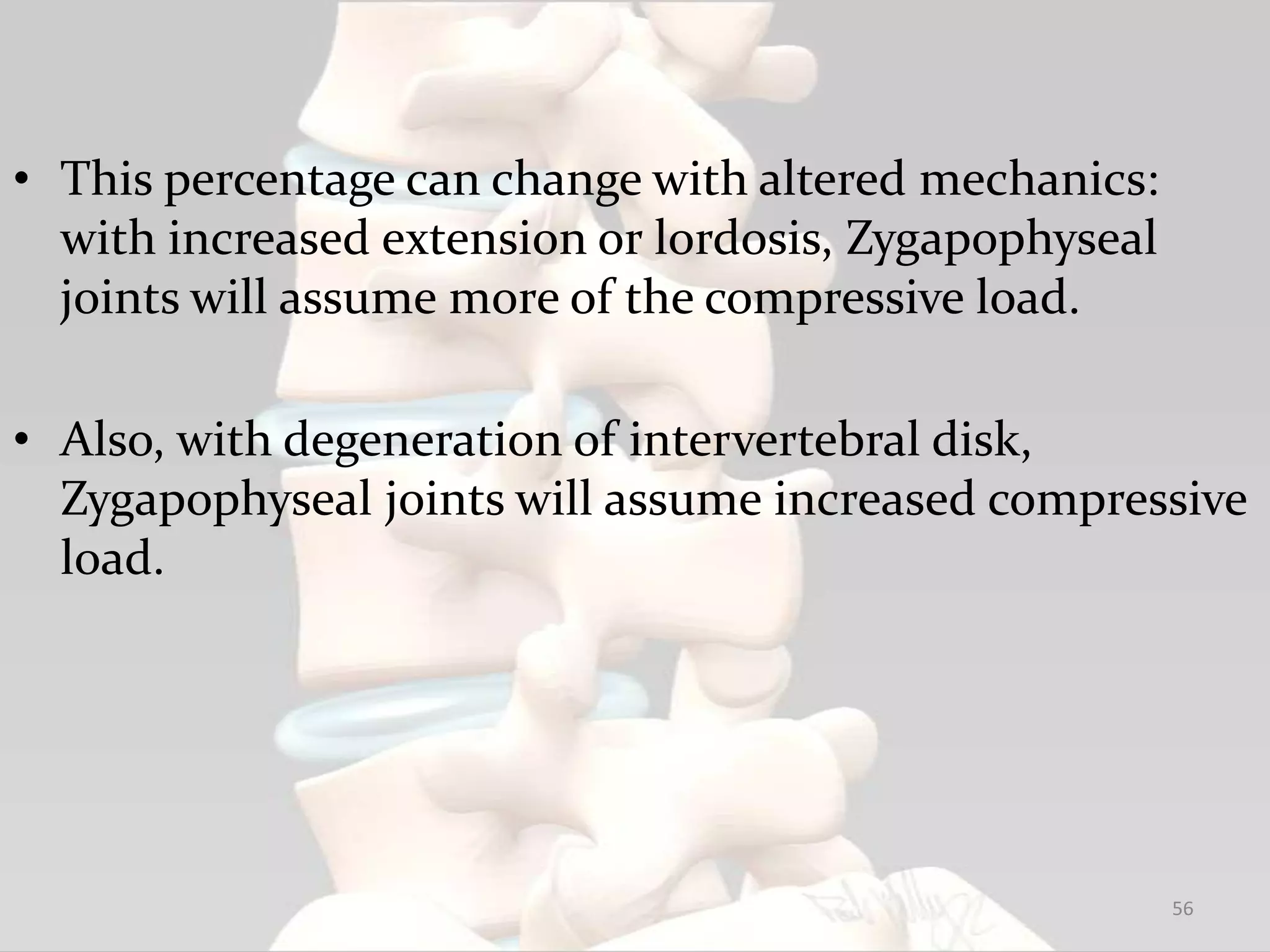 Biomechanics of lumbar spine | PPTX