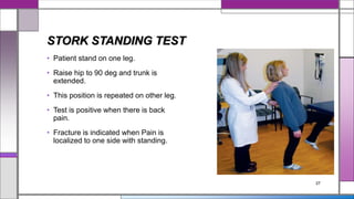 Biomechanics of lumbar spine | PPTX