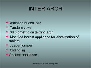 Biomechanics of molar distalization | PPT