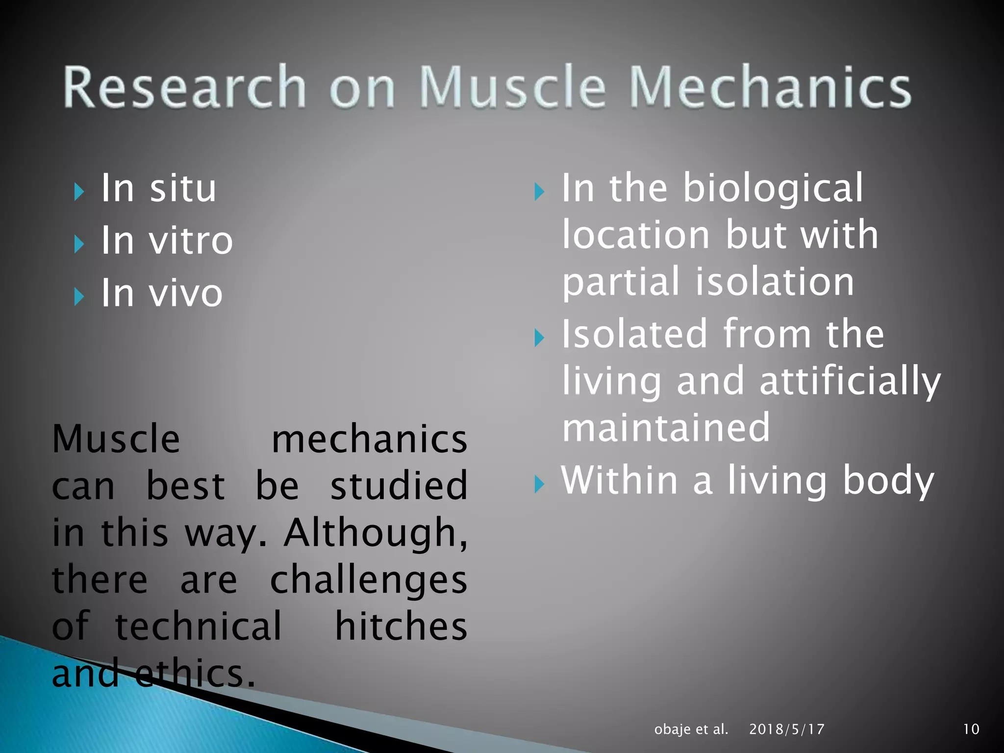 Biomechanics of musculoskeletal system | PPTX