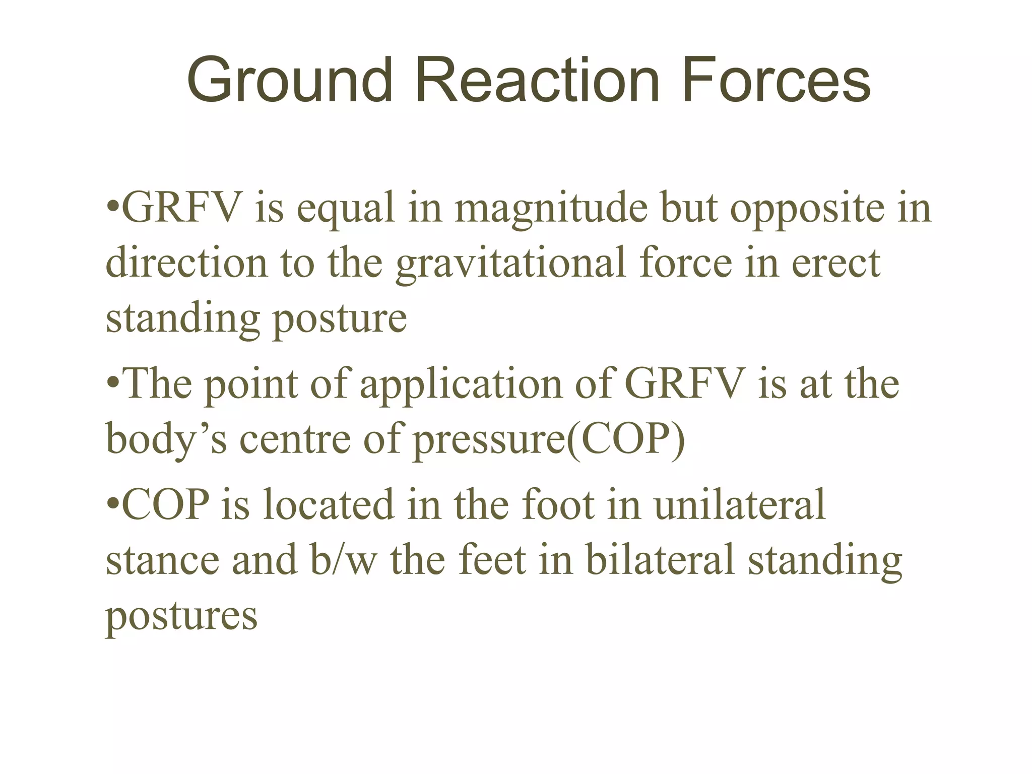 Biomechanics of posture | PPTX