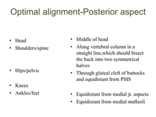 Biomechanics of posture | PPTX