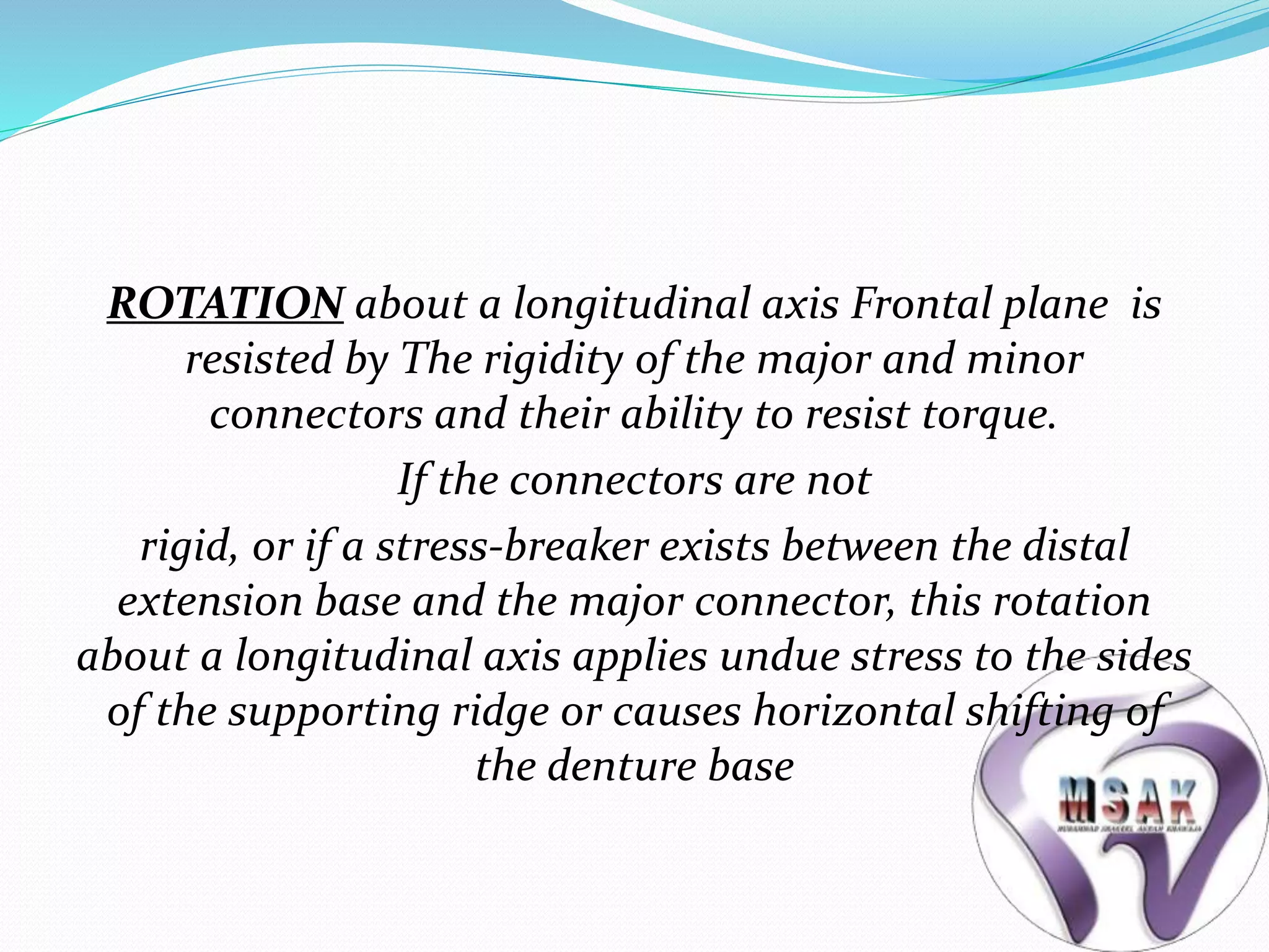 Biomechanics of rpd | PPTX