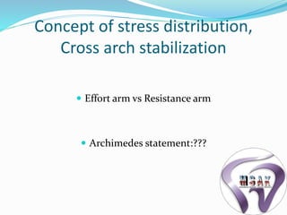 Biomechanics of rpd | PPTX