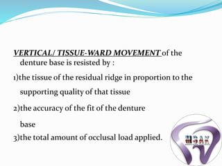 Biomechanics of rpd | PPTX