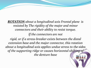 Biomechanics of rpd | PPTX