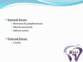 Biomechanics of rpd | PPTX