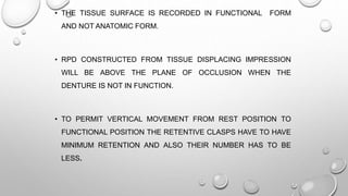 Biomechanics of RPD | PPTX