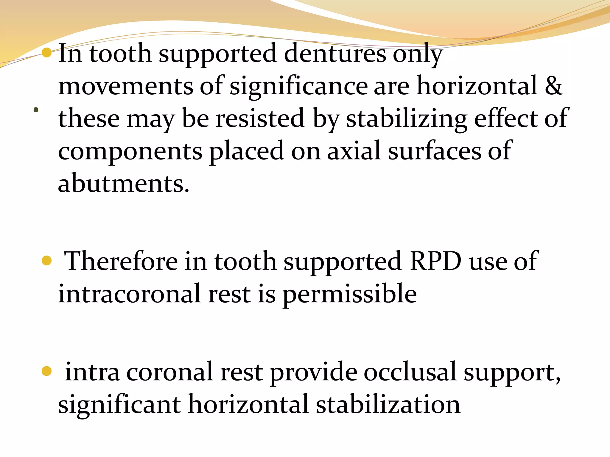 Biomechanics of RPD | PPTX