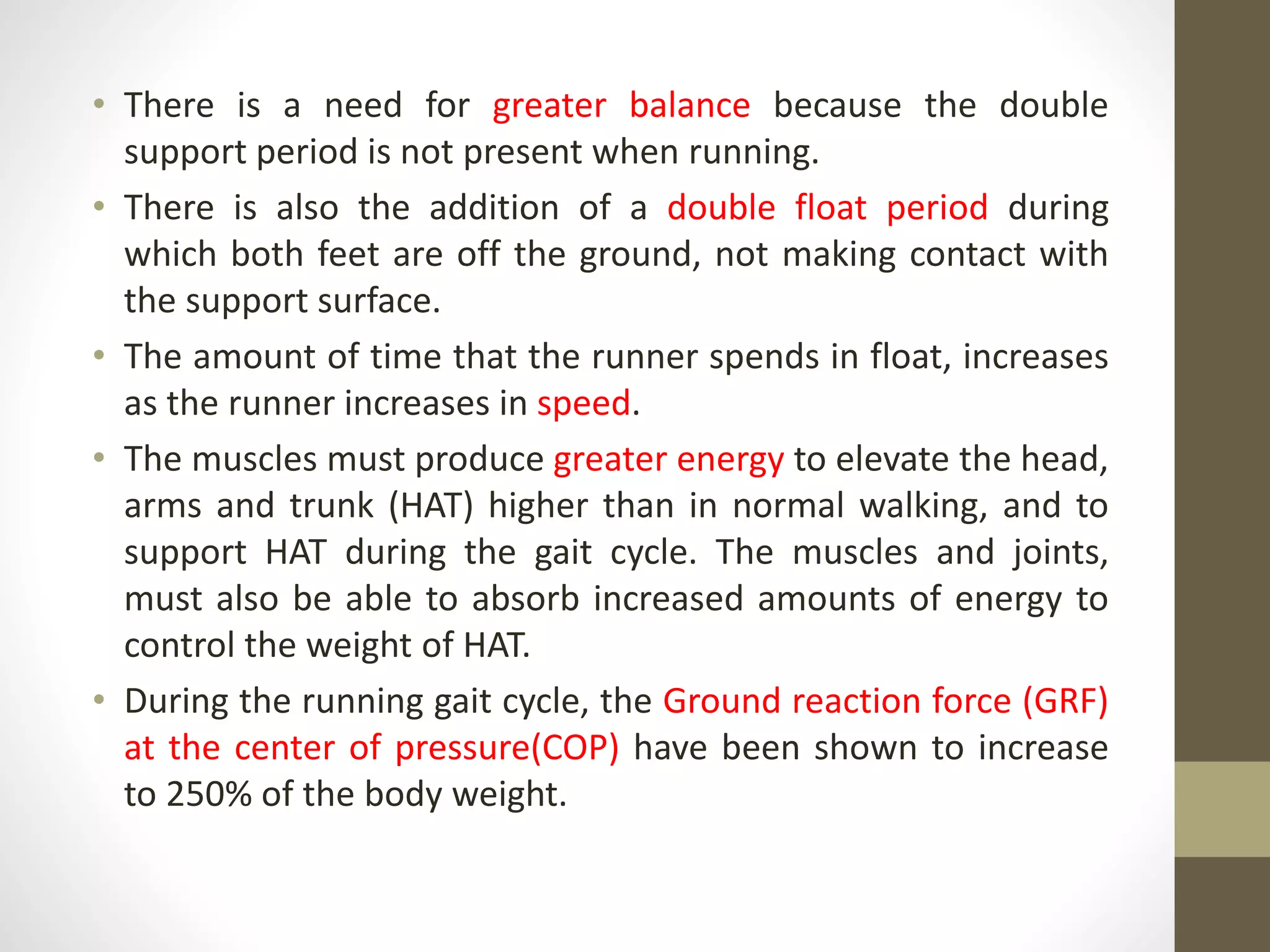 Biomechanics of Running | PPTX