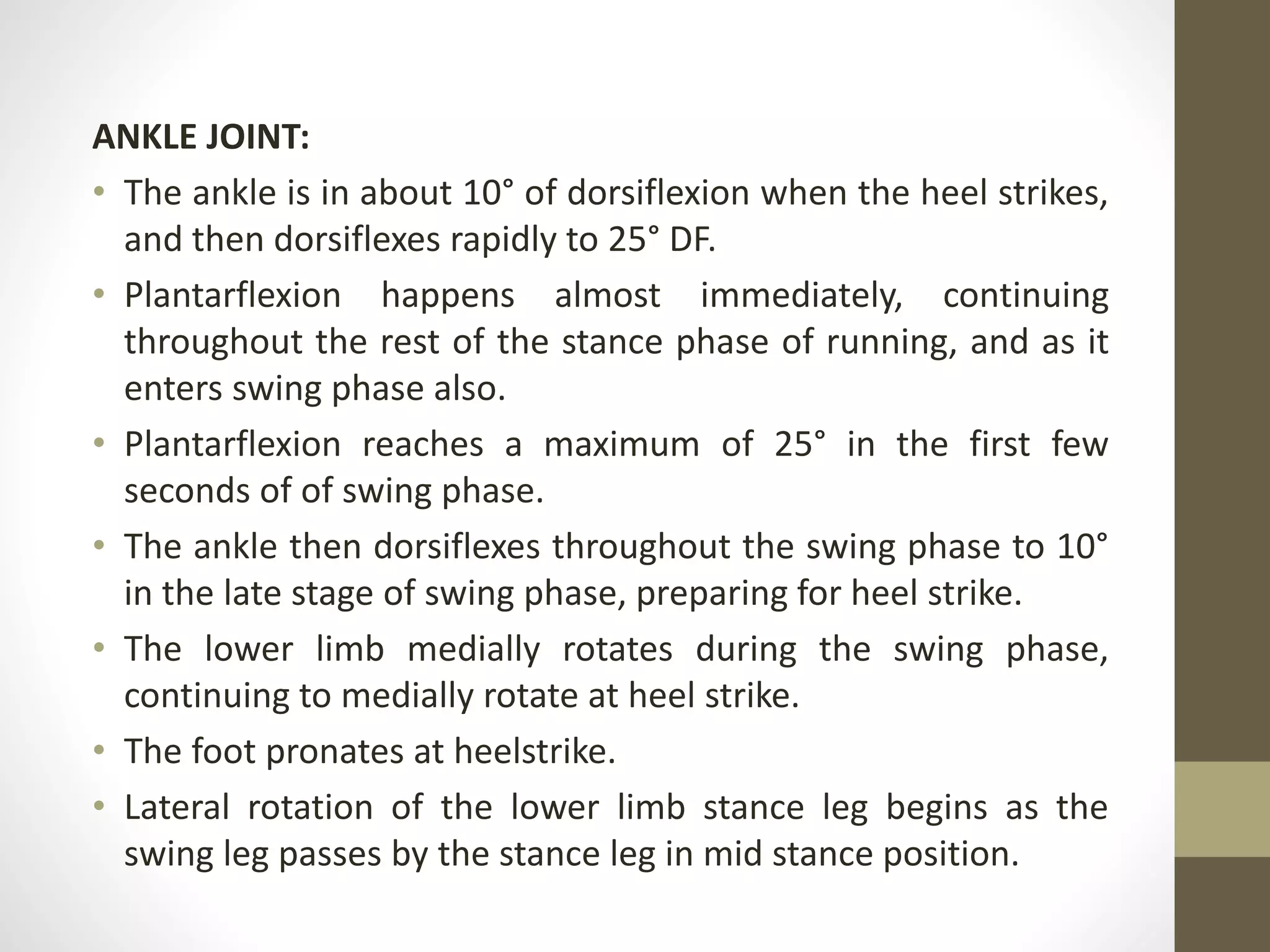 Biomechanics of Running | PPTX