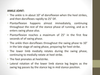 Biomechanics of Running | PPTX