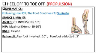 Biomechanics of running BY- KAVITA JOSHI MPT 2ND YEAR | PPTX